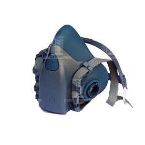 3M,7502,หน้ากากครึ่งหน้าชนิดไส้กรองคู่,ซิลิโคน